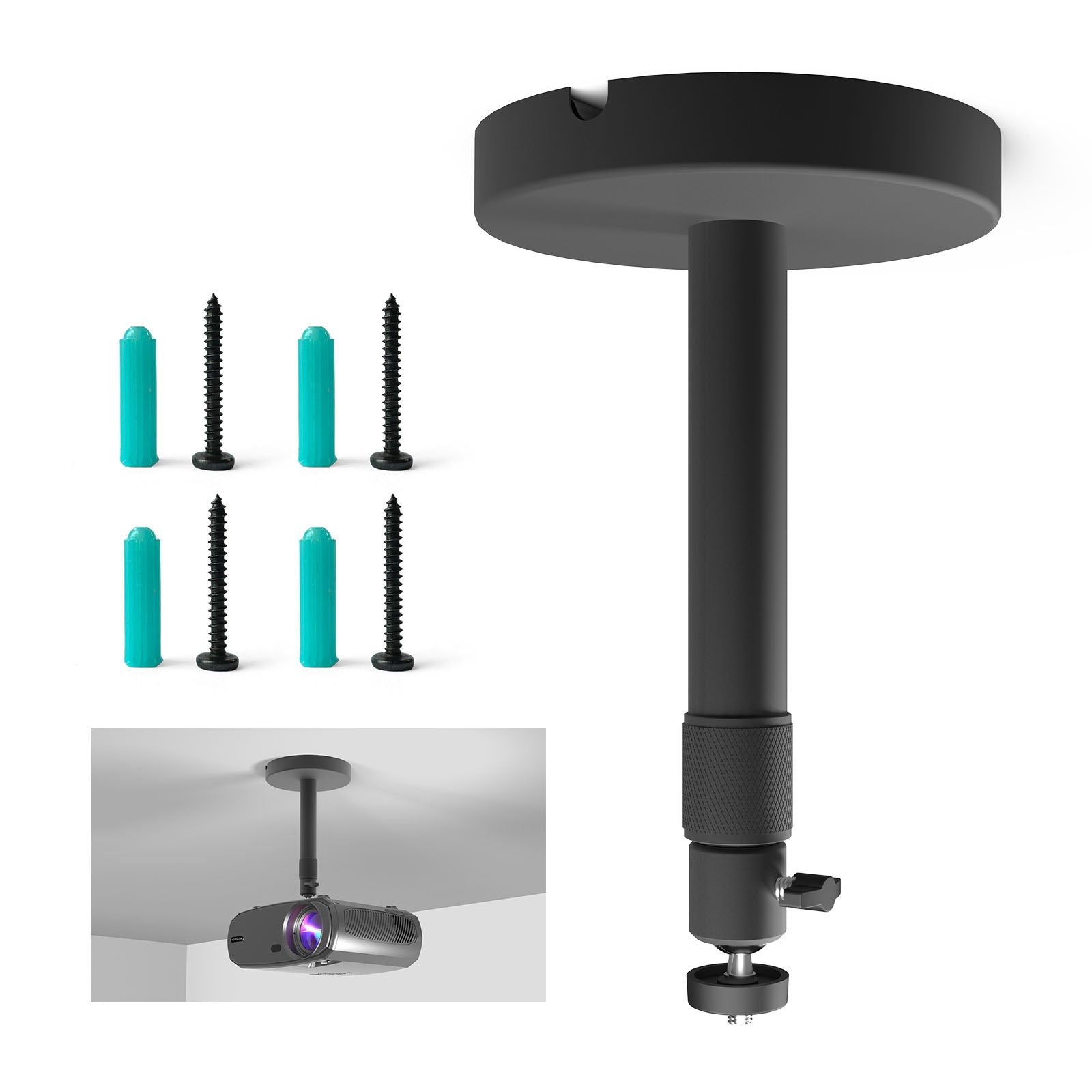 Ceiling Mounted Microphone Stand | Shelly Lighting